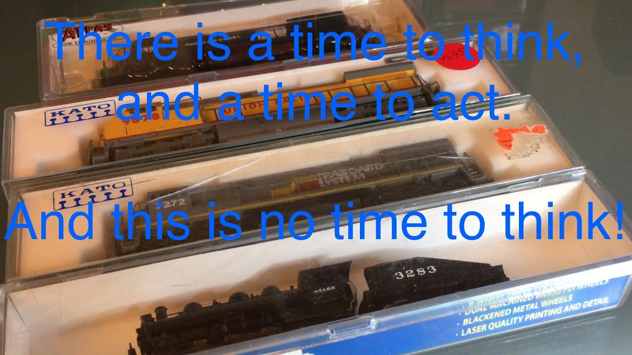 There is a time to think, and a time to act. And this is no time to ...