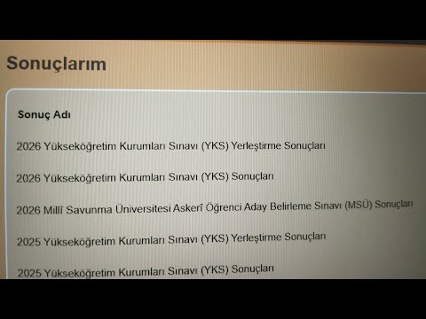 Yerleştirme Sonucum TÜM ÜLKE TIP YAZMIŞ #yks #tercih2026 