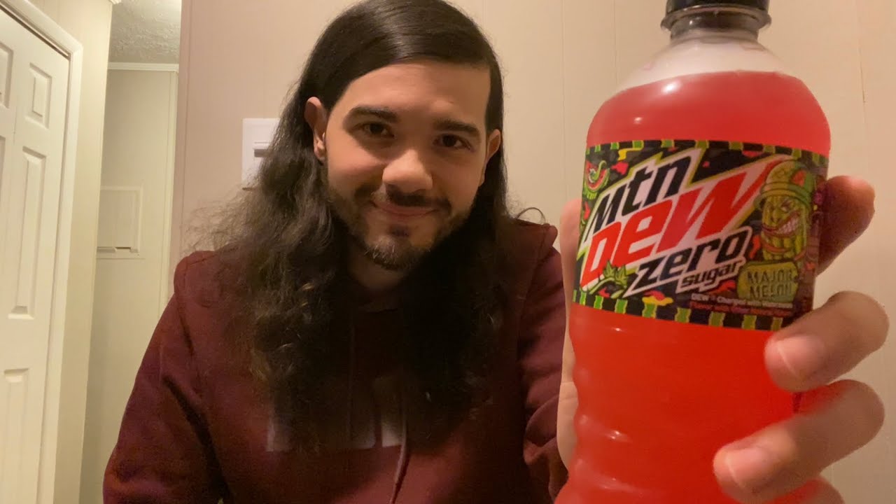 Mountain Dew Zero Sugar Major Melon Soda Review! - YouTube