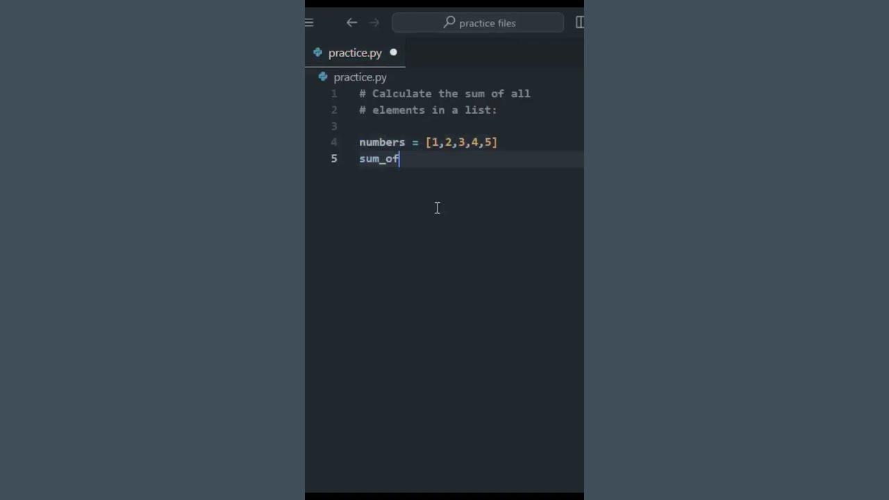 Calculate The Sum Of All Python Pythonprogrammingcodinglearnpython Pythonforbeginners 3297
