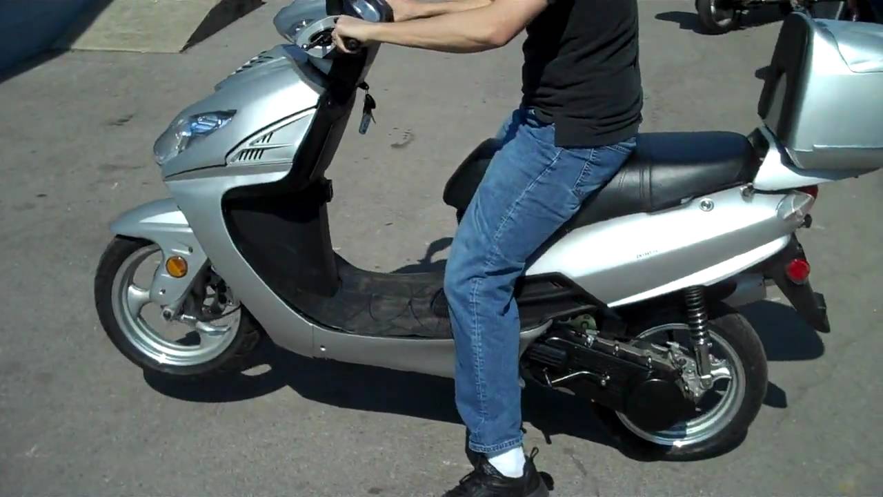 150cc Scooter by Taizhou Zhongneng Motorcycle Company; Lot 361 - YouTube