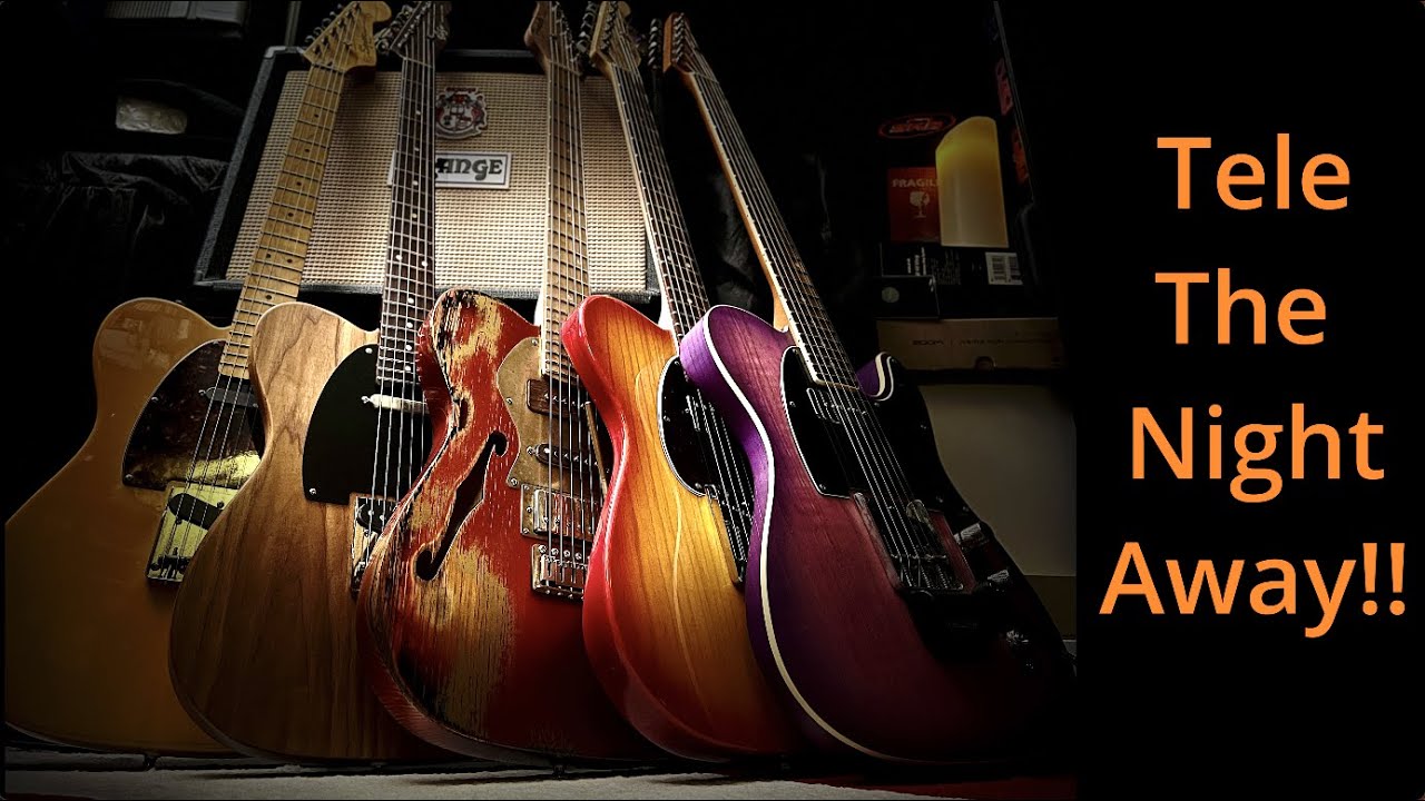 Tele The Night Away! The Telecasters that I owned. - YouTube
