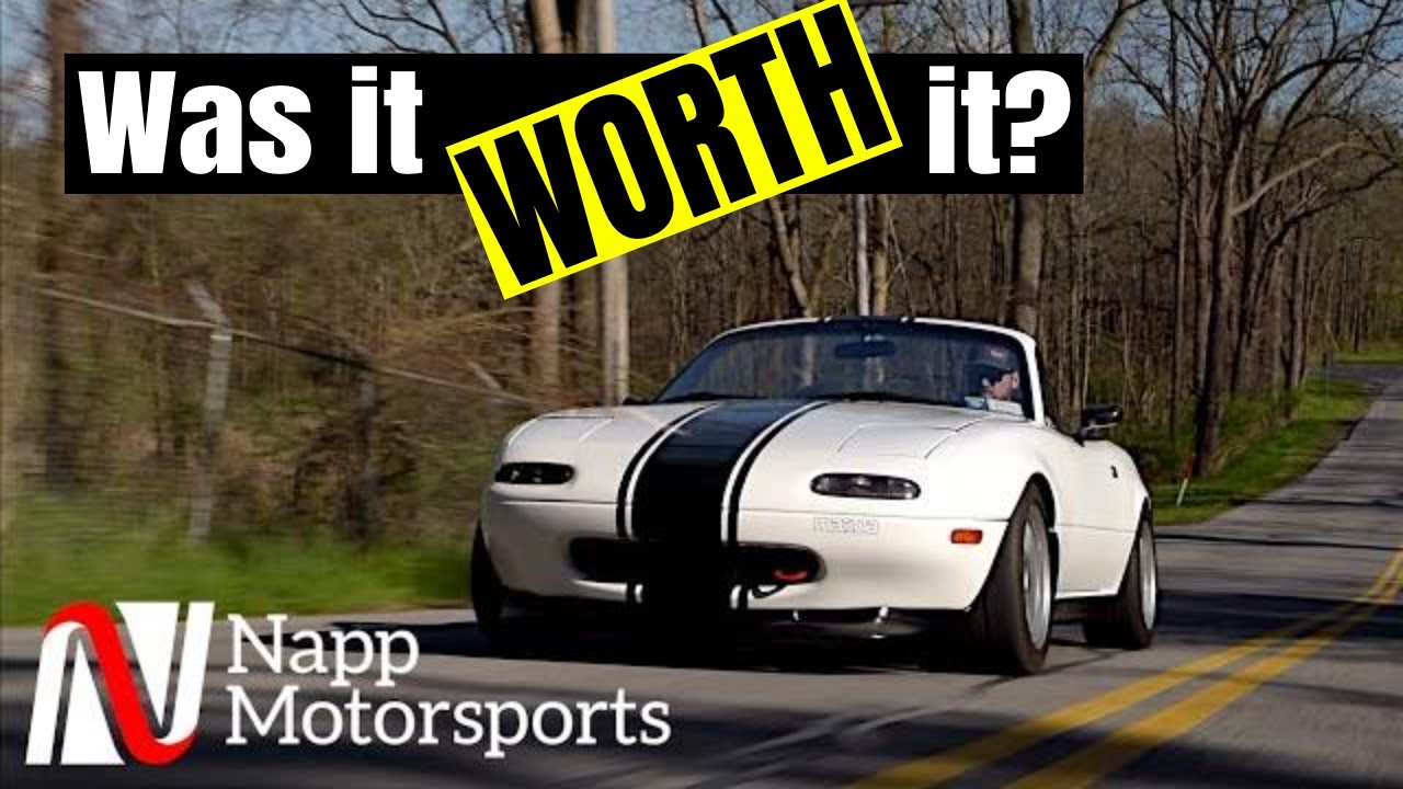 K Swap Miata Review - KMiata Build Part 8 - YouTube