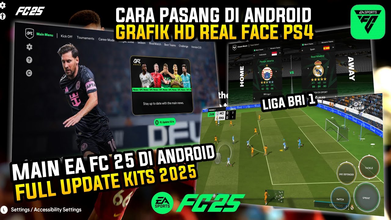 FIFA 16 Mod EA Sports FC25 Di HP | Main FC 25 PS4 Di Android Offline ...