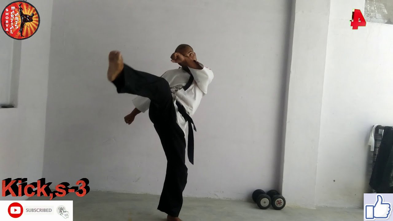 Karate kick tutorial l 5 types of basic kicks l Episode - 16 - YouTube