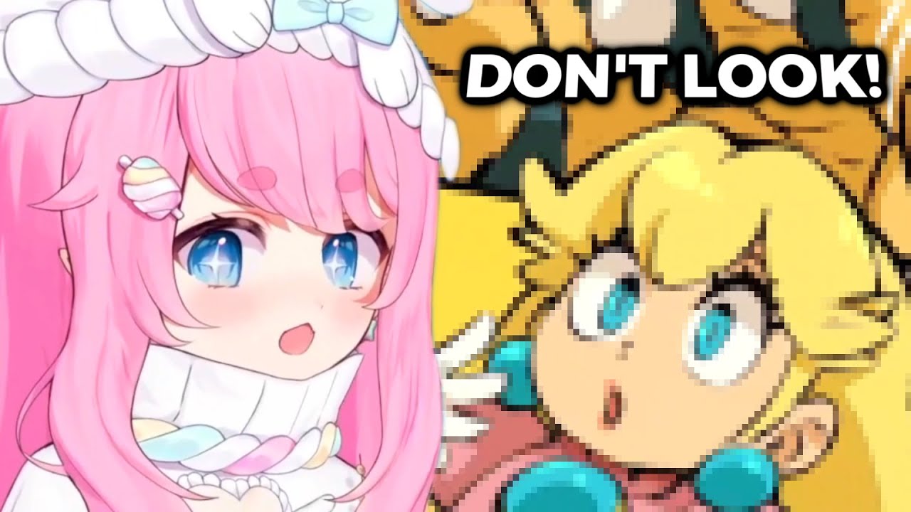 Chibi almost shows the wrong art on stream - YouTube
