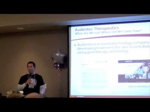 Matthew Patterson, President and CEO of Audentes Therapeutics at 2013 ...