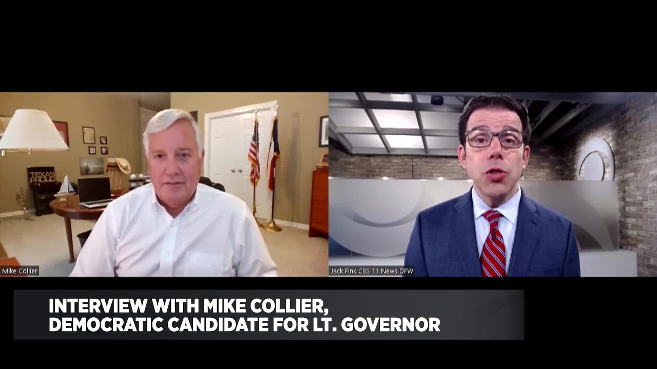 Interview: Democratic Candidate For Lt. Governor Mike Collier - YouTube