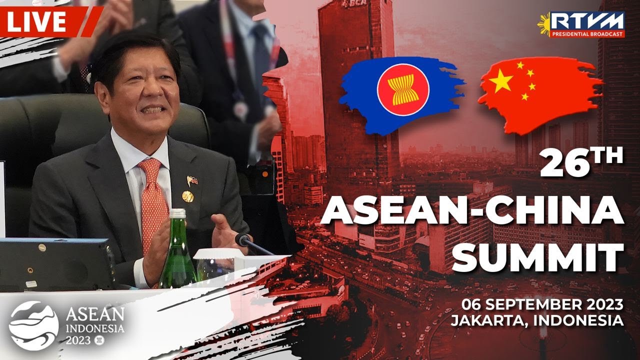 26th ASEAN-China Summit 09/06/2023 - YouTube
