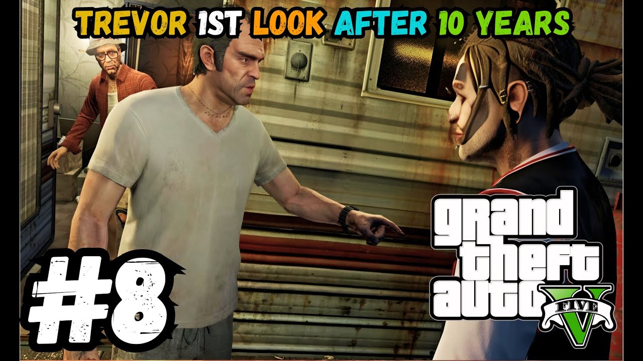 "Time Hasn't Tamed Him: Trevor's 10-Year Reckoning in GTA 5" Part 8 In ...