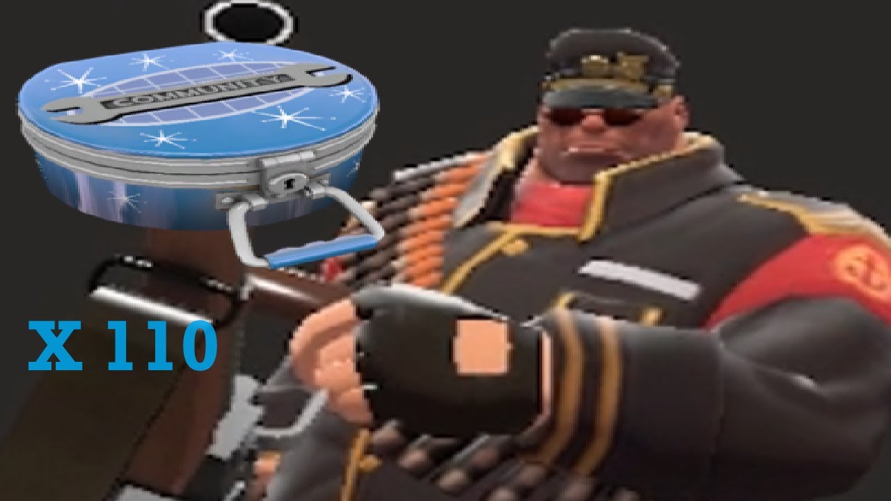 Tf2 110x Blue Moon Cosmetic Cases Unboxing "Too much Jojo" - YouTube