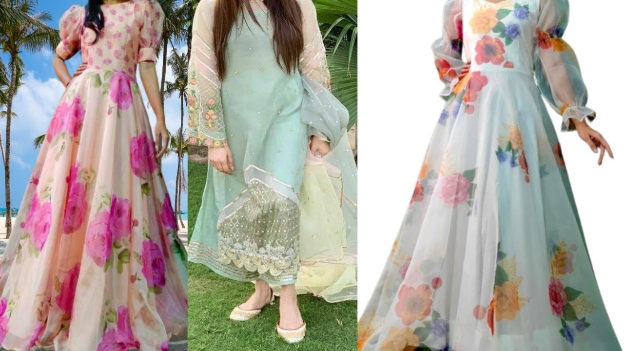 Full printed maxi dress designs 2022||party wear maxi designs|| fancy ...