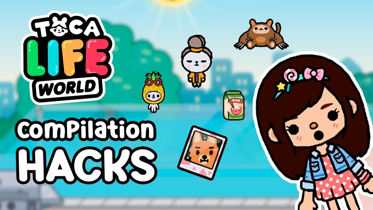 COMPILATION HACKS TOCA BOCA | Trucos en Toca Life World | Las aventuras ...