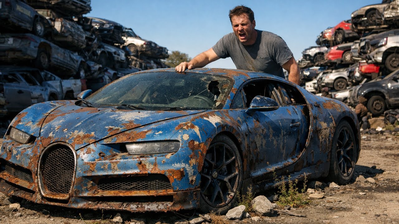 ASMR Car Restoration | 2024 Bugatti Chiron Full Restoration From Rust ...