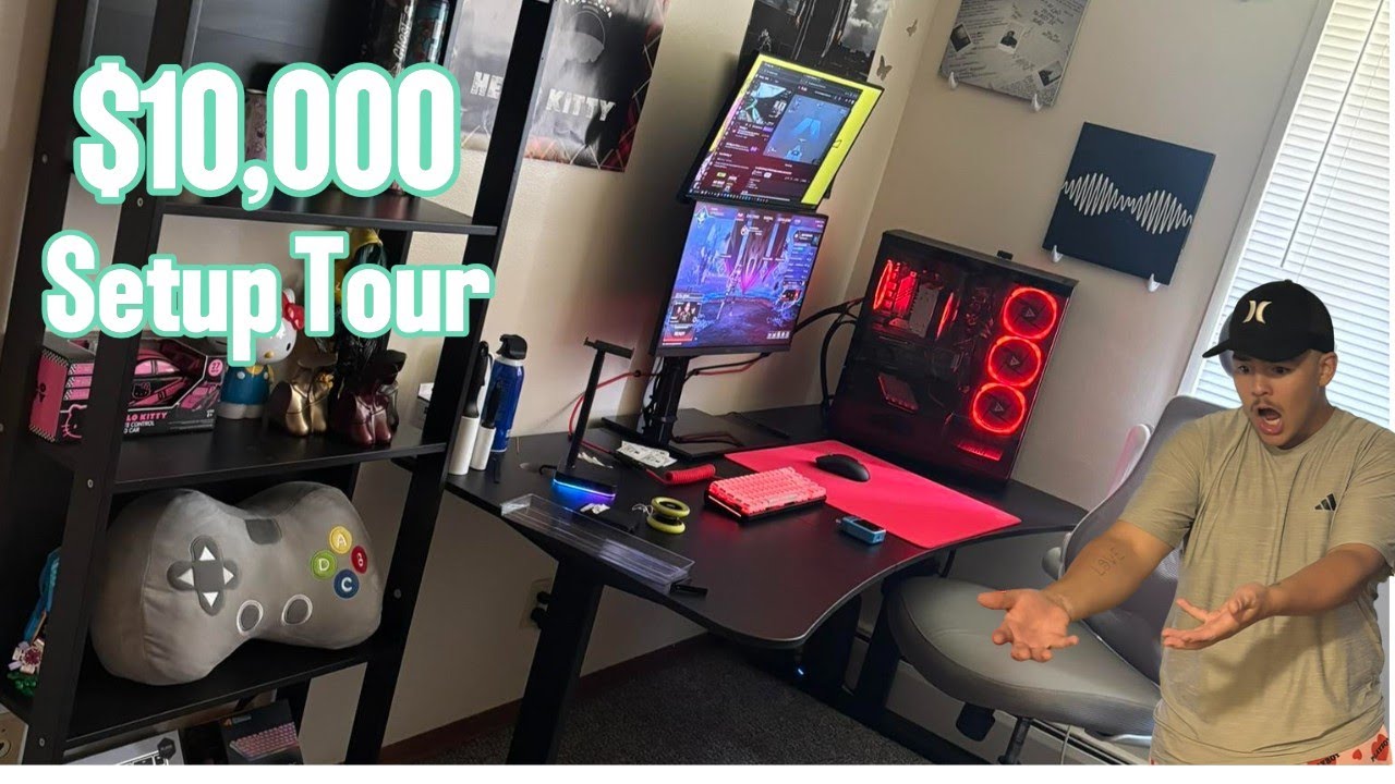 My $10,000 GAMING SETUP - YouTube