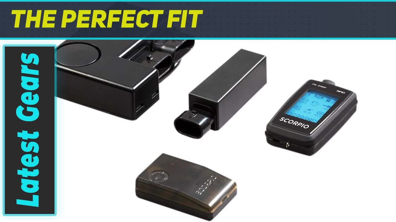 Scorpio SRX-950: The Ultimate Motorcycle Security System? - YouTube