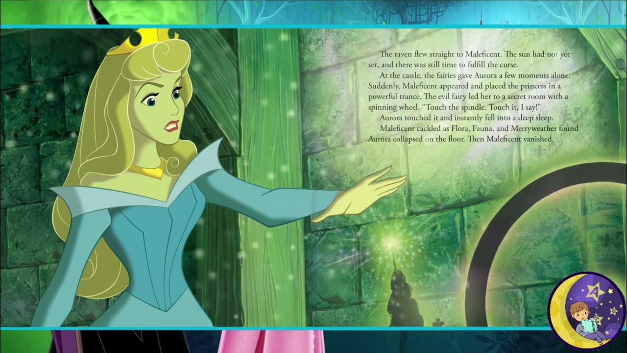 Disney “Sleeping Beauty” 💤 Short Princess Bedtime Story Book Read Aloud ...