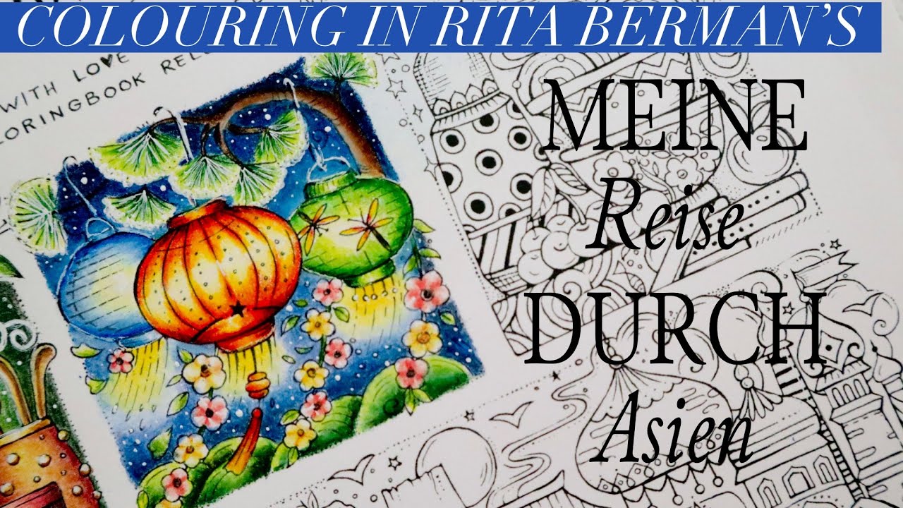 Colouring Chinese Lanterns in Meine Reise durch Asien | Rita Berman ...