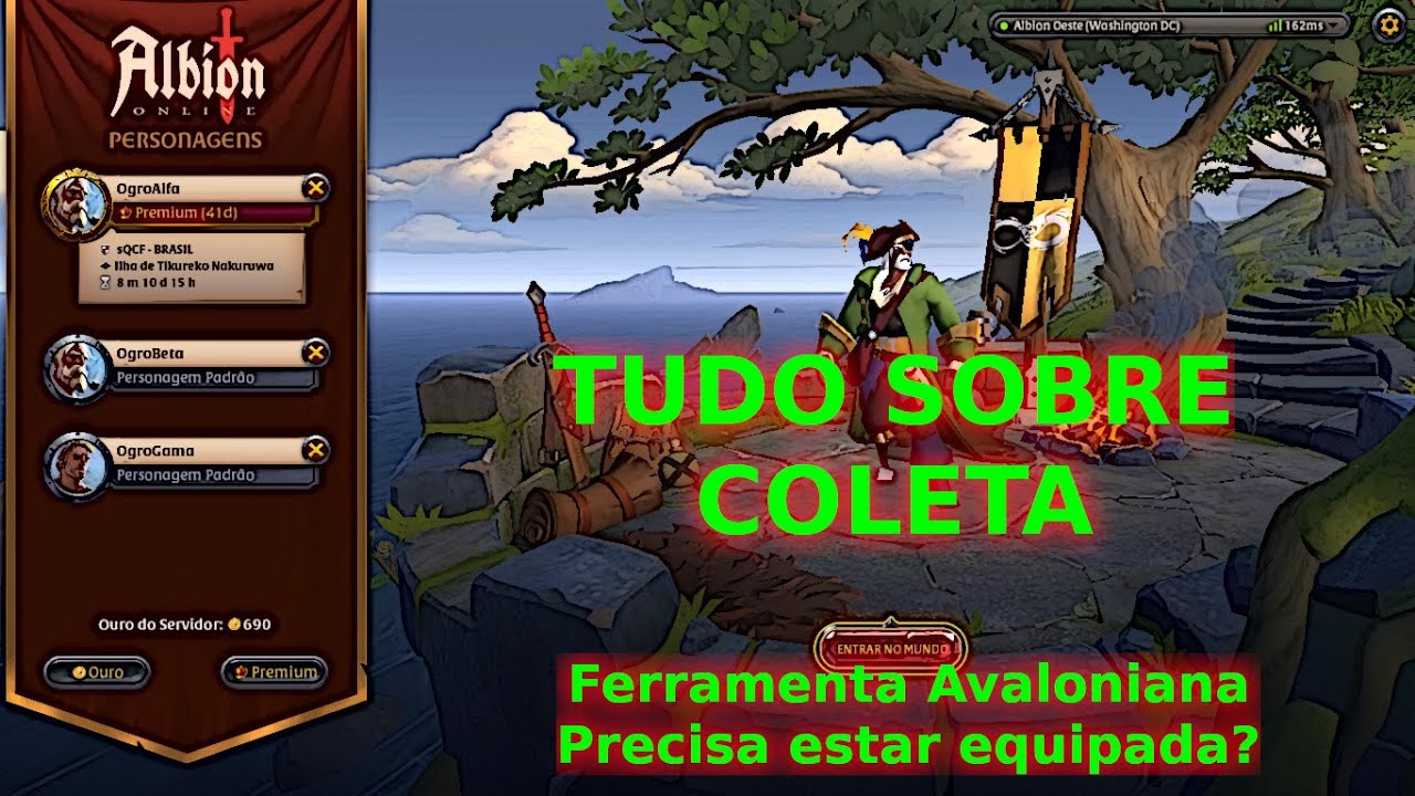 Tudo Sobre Coleta - 7ª parte, Ferramenta Avaloniana - Albion Online ...