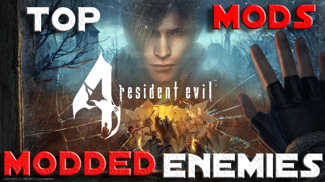 RESIDENT EVIL 4 BUT WITH RANDOM MODS. (part 2) #gaming #mods #funny #scary #hard - YouTube