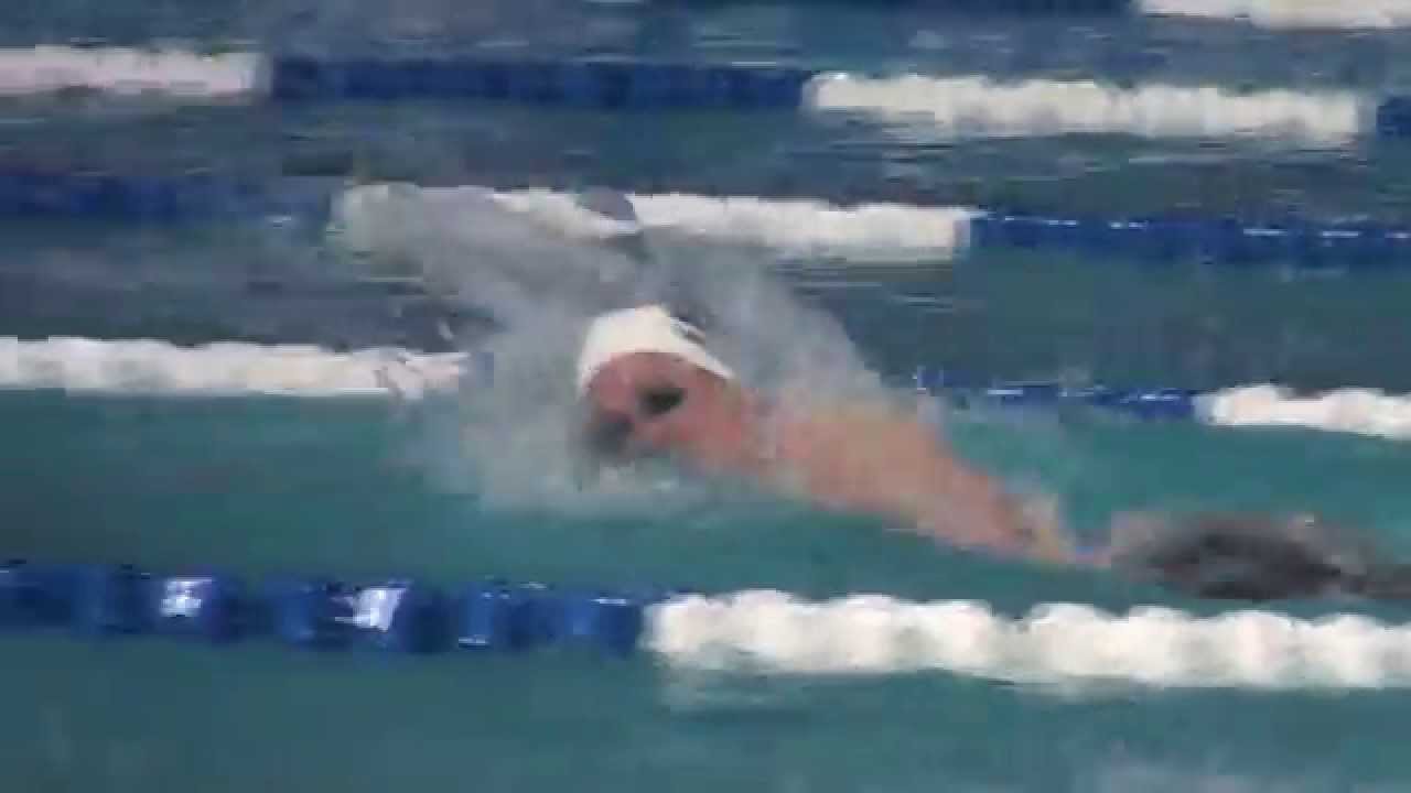 Kingwood's Lexie Lupton Sets State Record in 50 Free - YouTube