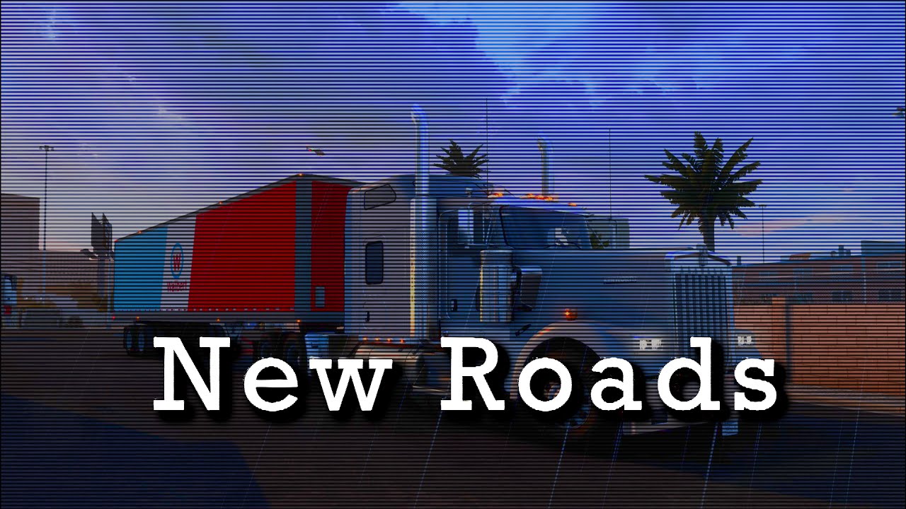N E W - R O A D S || American Truck Simulator Nevada || ATS Nevada ...