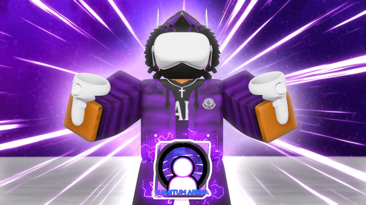i used QUANTUM ARENA in VR... (Roblox Blade Ball) - YouTube