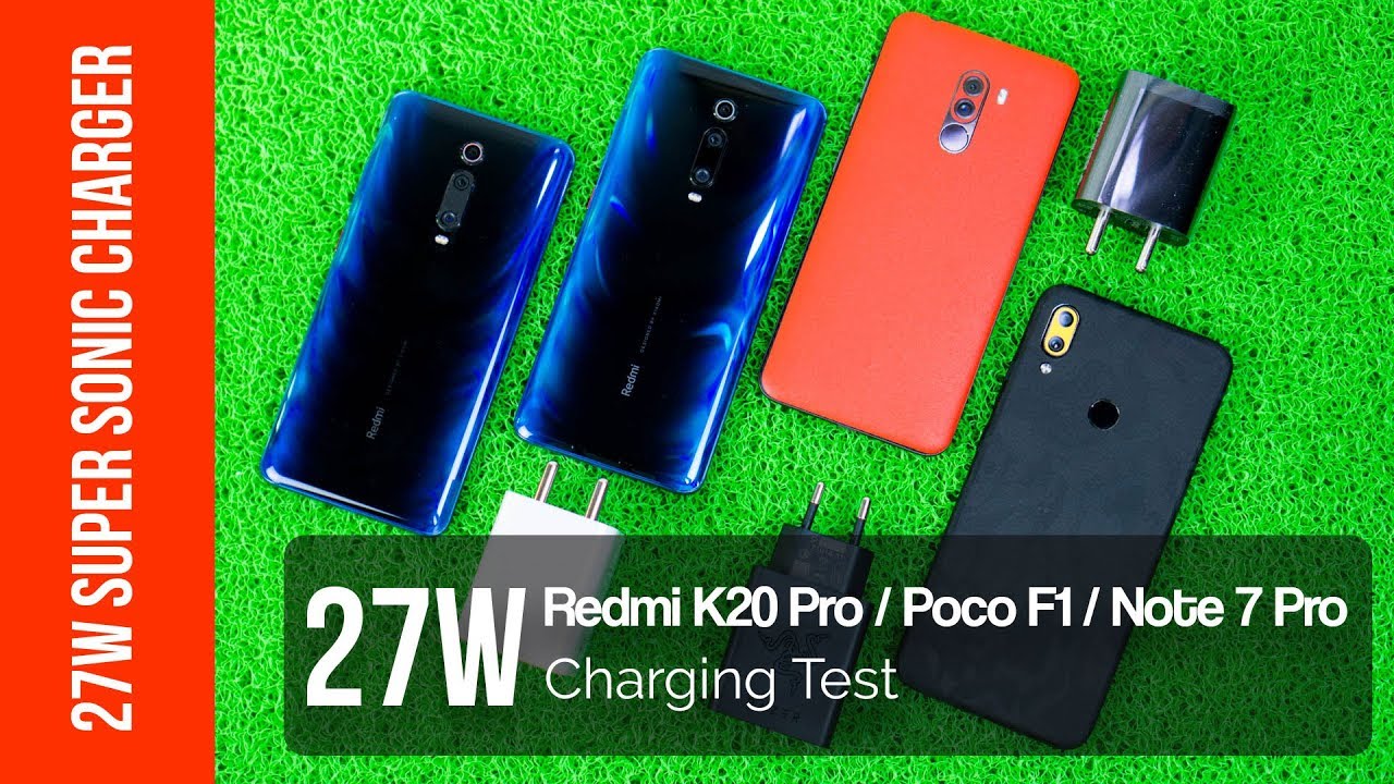 Mi 27W SuperFast Charger - Poco F1 | Redmi Note 7 Pro | K20 Pro ...