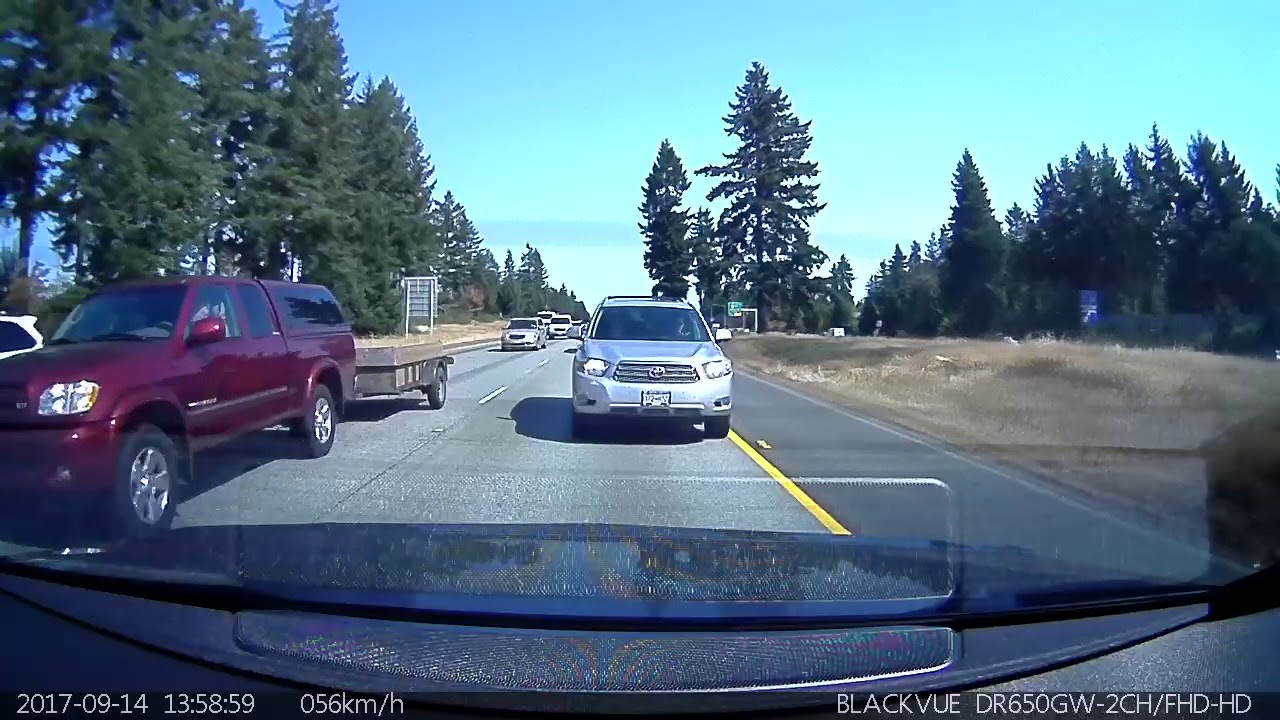 Close call on the road - YouTube