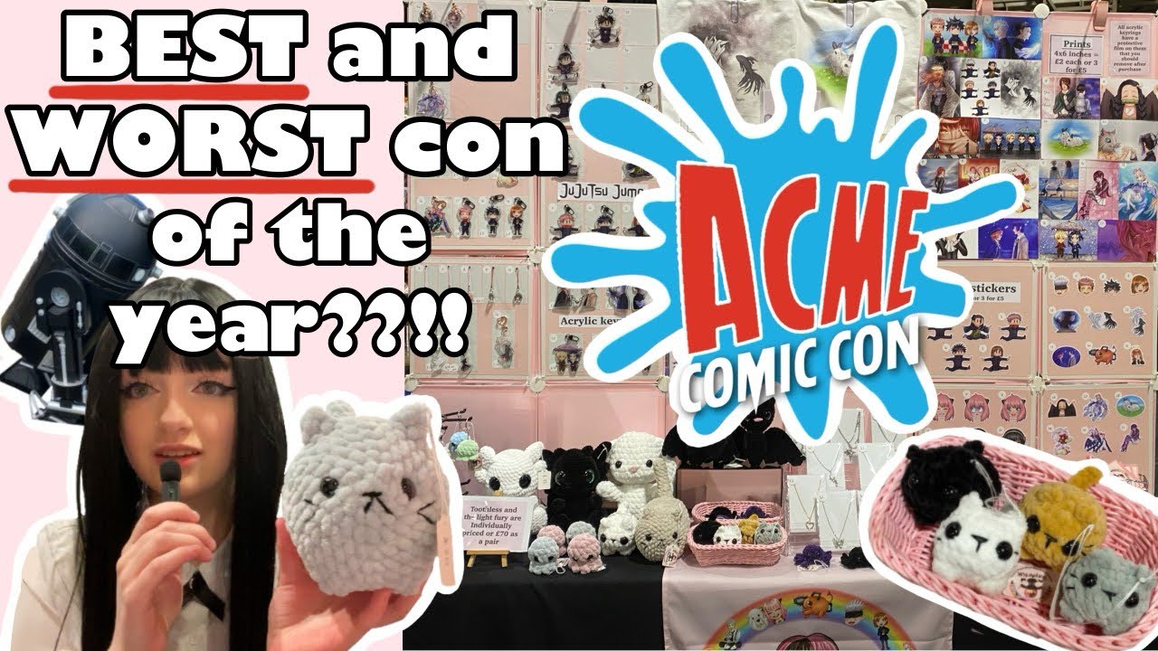 BEST + WORST Comic Con EVER???💸💸 UK Atists Alley Vlog! - YouTube