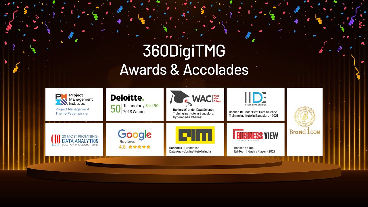 360DigiTMG - Awards & Accolades - YouTube