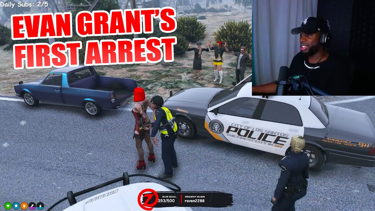 Evan Grant (Zolo's Cop) Makes His FIRST ARREST!! 🥳 | Prodigy RP | GTA 5 ...