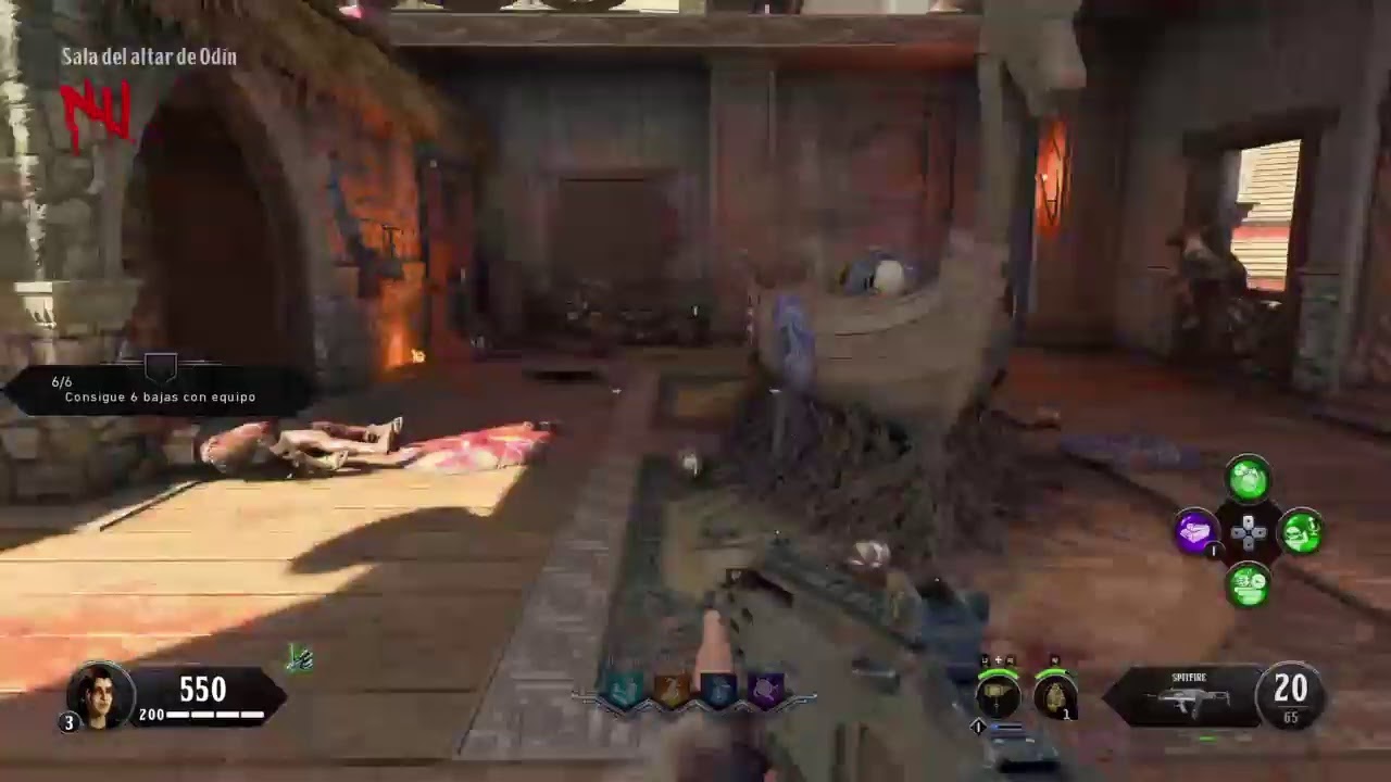 Black ops 4-Zombies-Gladiators Map-round 44-part 1. - YouTube