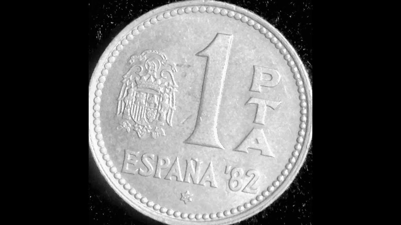 1981 Spain 1 Peseta Coin (PTAS) Circulating Commemorative World Cup ...