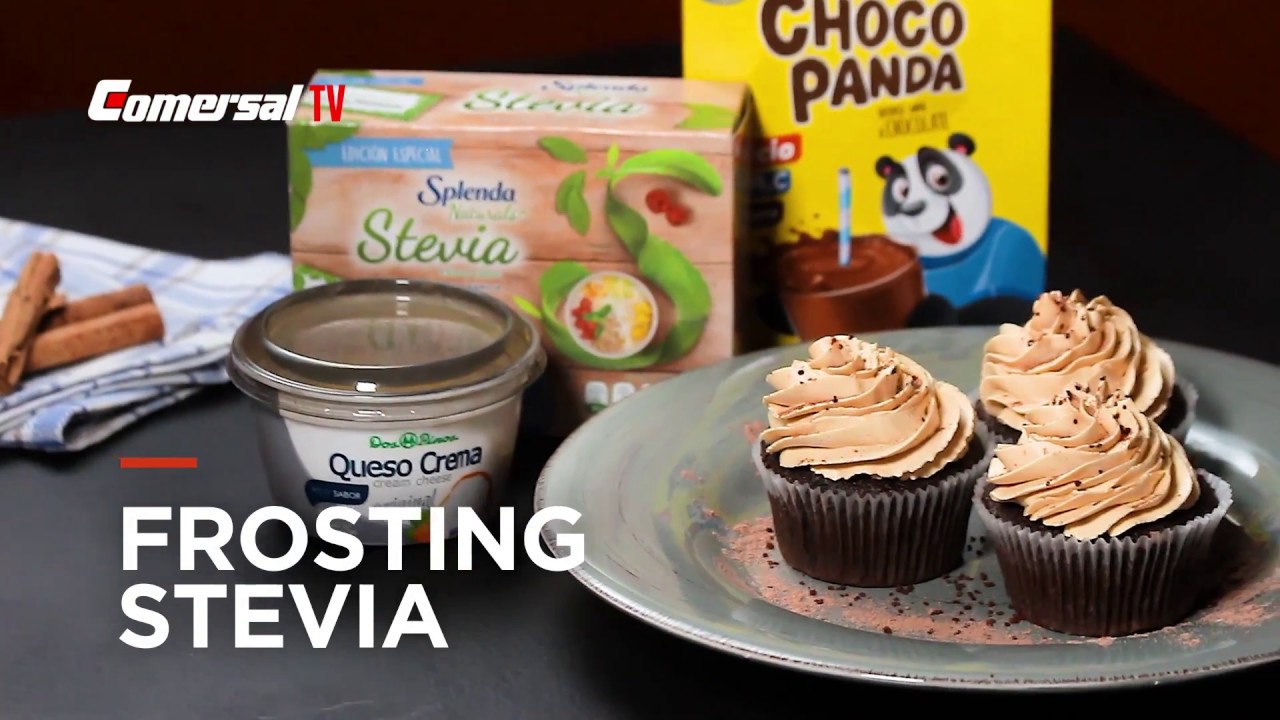 Frosting Stevia | Recetas Fáciles - YouTube