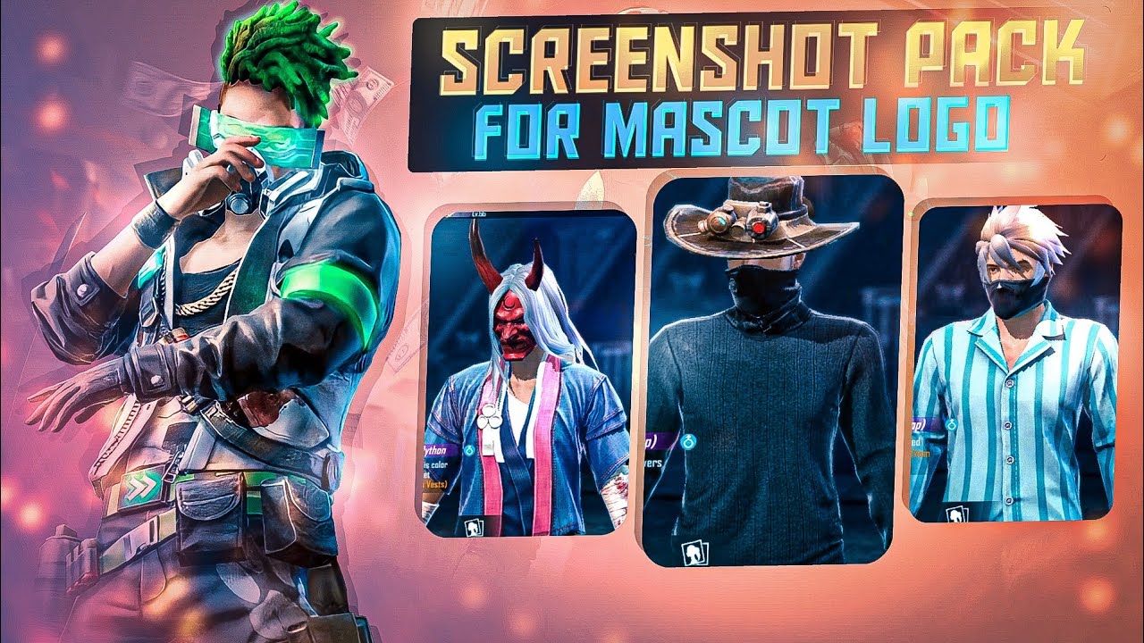 SCREENSHOT PACK FOR MASCOT LOGO | VIJAY GFX - YouTube