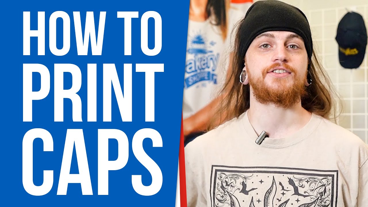 Heat Printing Caps With Transfer Express - YouTube
