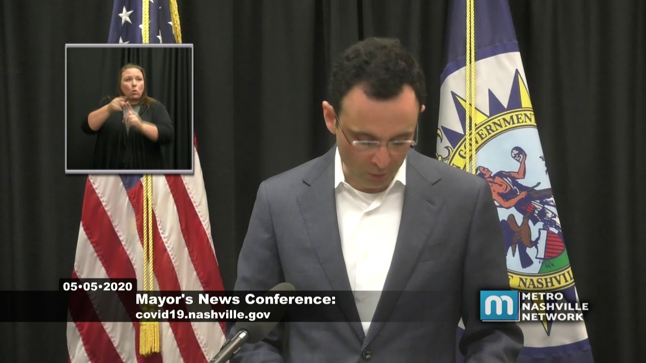05/05/20 Mayor John Cooper News Conference - YouTube