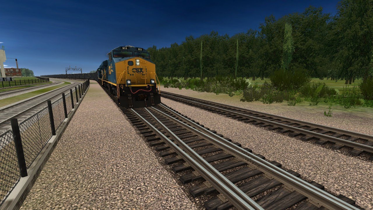 Trainz: 3 Southbounds At Sherman Hill Junction - YouTube