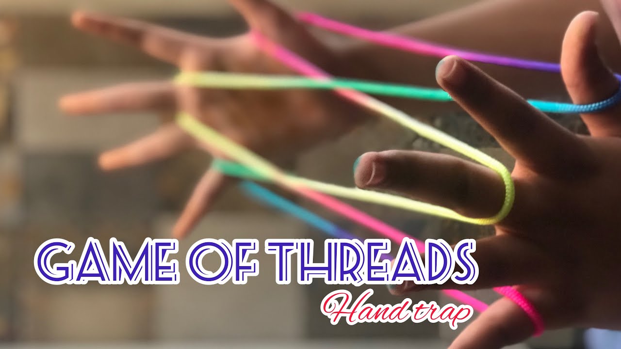 How to make simple thread tricks | Hand trap | Game of Threads - YouTube