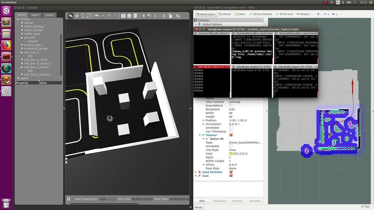 TurtleBot3_Tunnel - YouTube