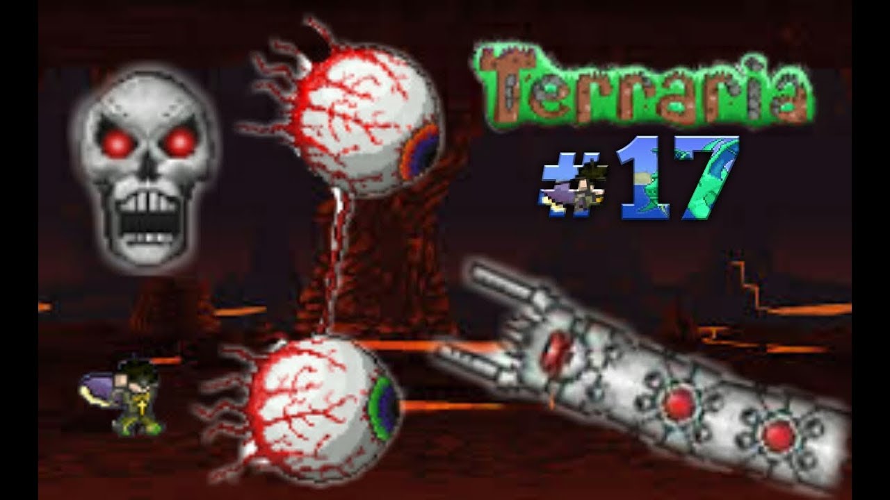 Mega Boss Fight! All 3 Mechanical Bosses vs us | Terraria Episode 17 ...