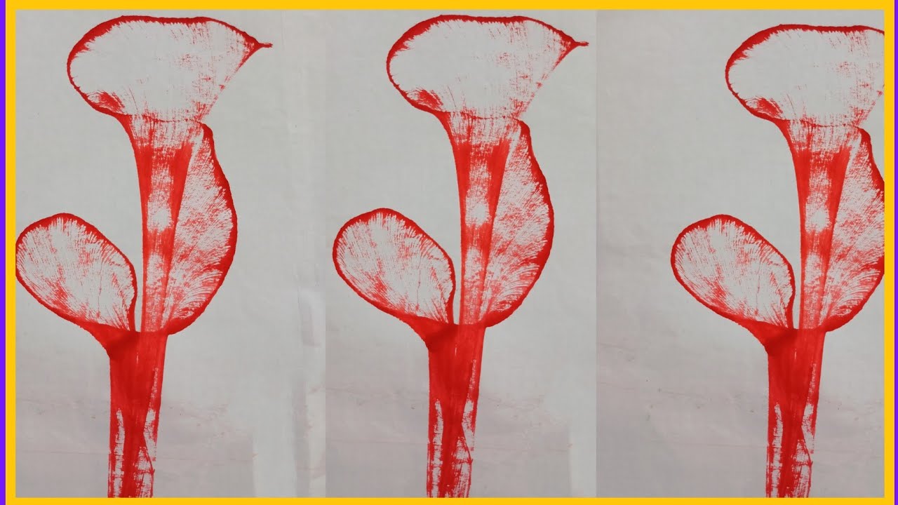 Beautiful thread painting for kids making by easy art India 🎨🖌️ - YouTube