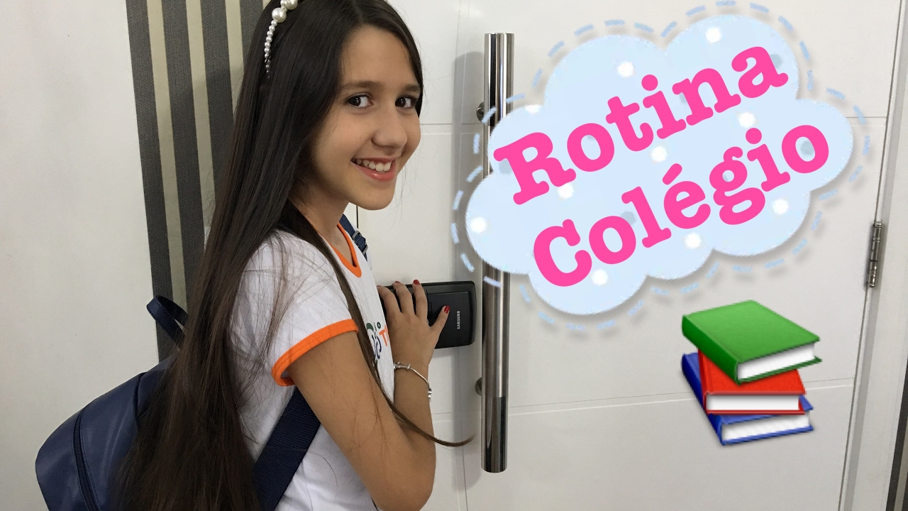 MINHA ROTINA MATINAL PRA ESCOLA 1 DIA - Morning routine for school ...