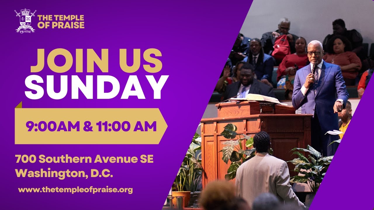 The Temple of Praise | Sunday 11:00 AM Service | August 10, 2025 - YouTube