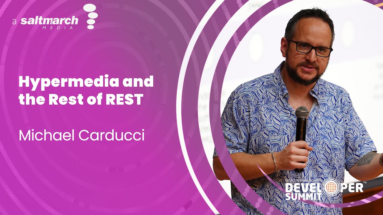 Hypermedia and the Rest of REST by Michael Carducci - YouTube