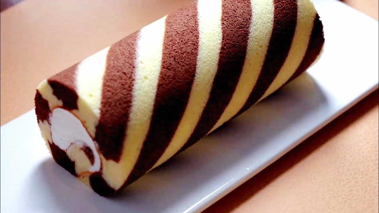 Choco Panda Swiss Roll Cake | Soft and Creamy | @NinosHome - YouTube