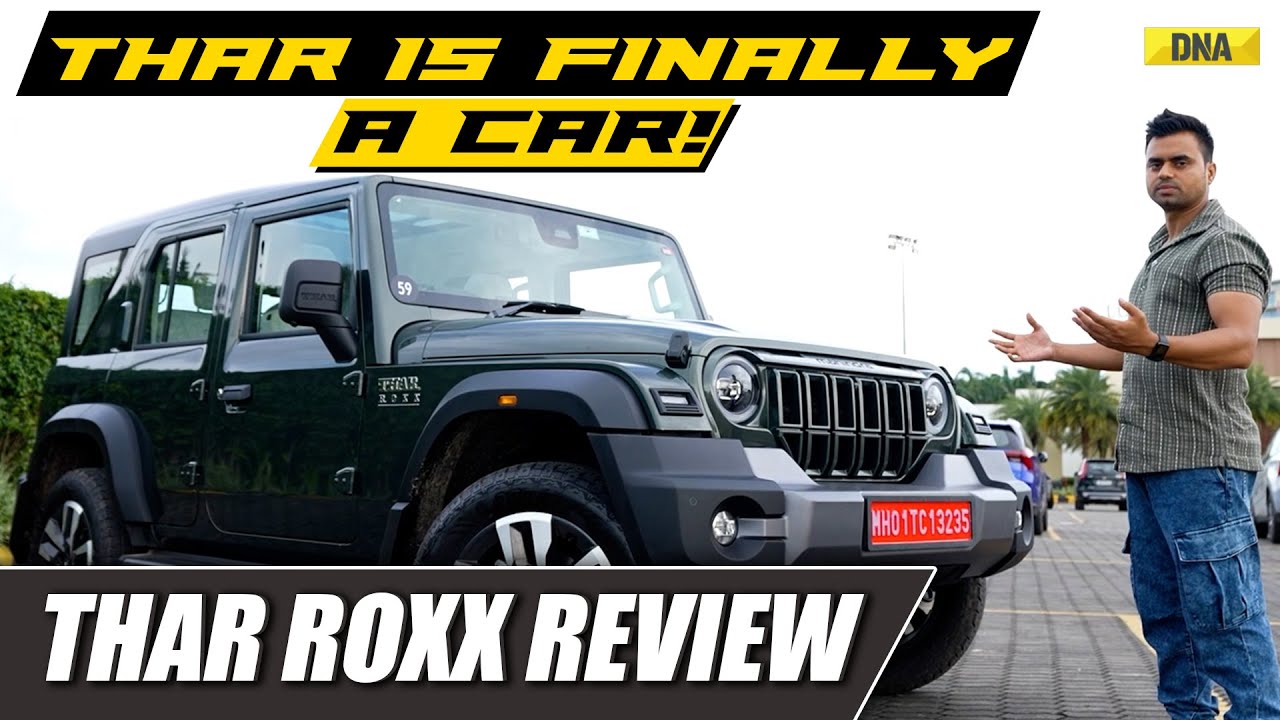 Mahindra Thar Roxx Review: The 5-Door Off-Road Beast Redefined! I Auto ...