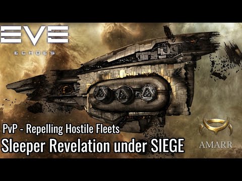 EVE Echoes - Dreadnought PvP - Sleeper Revelation Vs Salty AntiCapital Fleet - Rev Under SIEGE ...