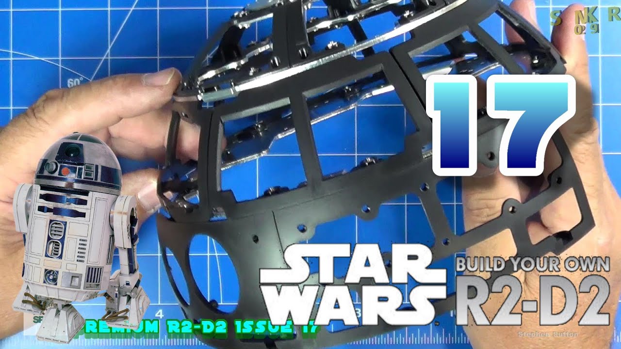 Build the Premium 1:2 Scale R2-D2 Issue 17 - Extending the Head Frame ...